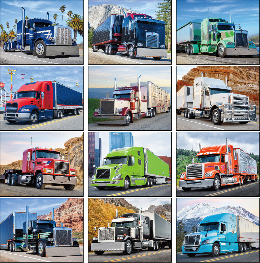 Promotion Pros - Big Rigs 2023 Calendar