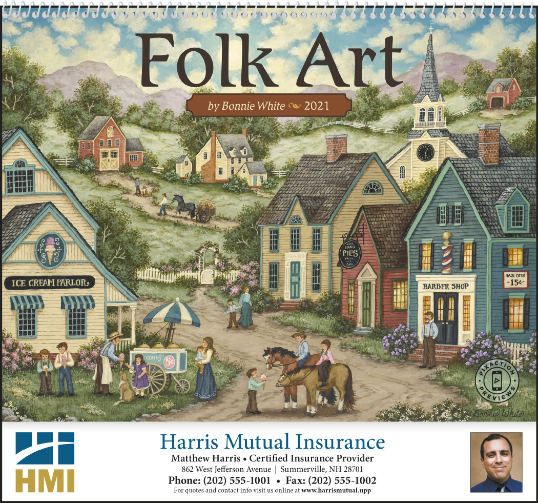 Promotion Pros - Folk Art 2022 Calendar